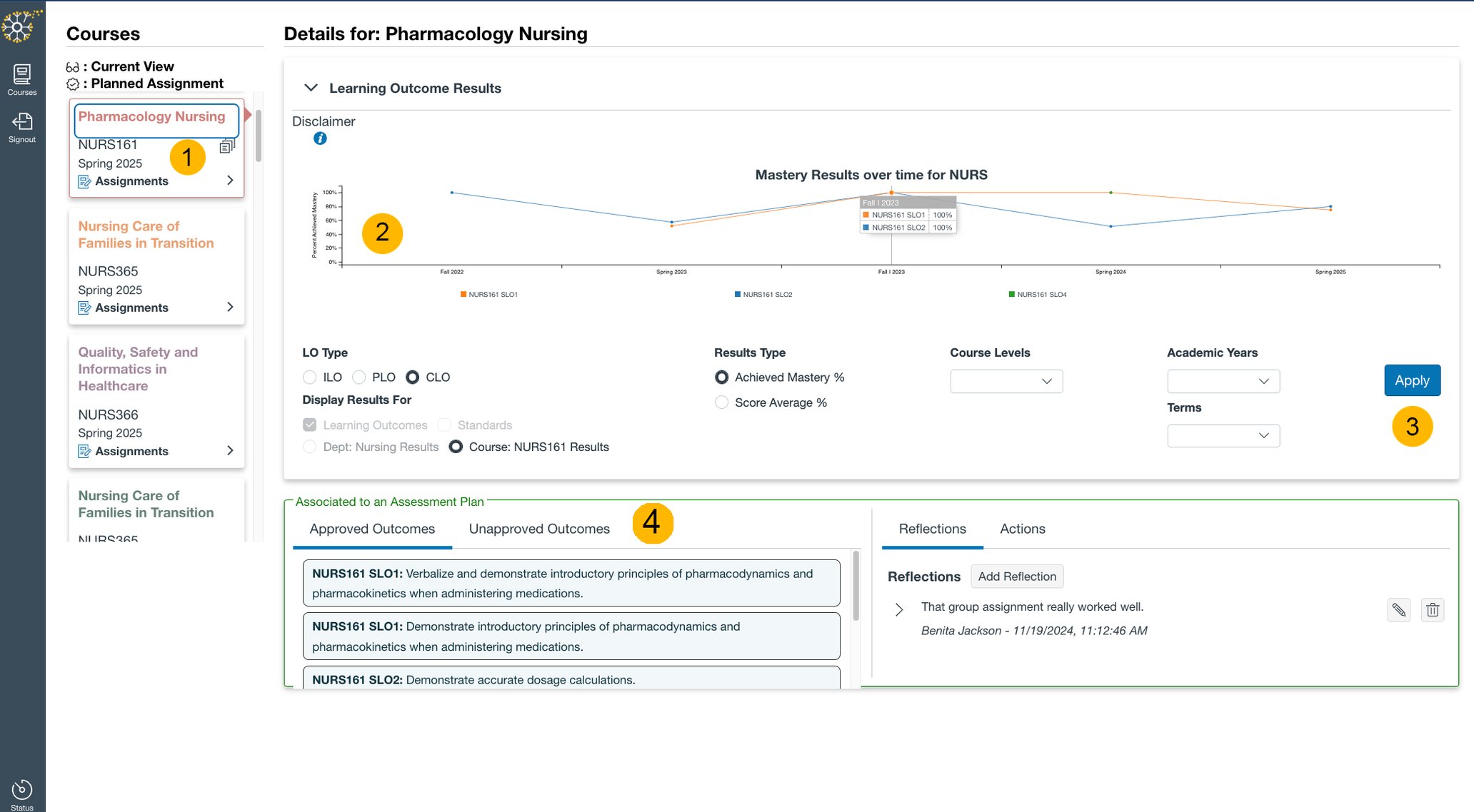 What is the Insights workflow for faculty users?