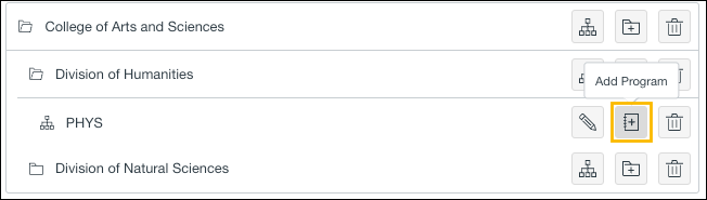 How do I setup my institution's organizational structure within Insights?