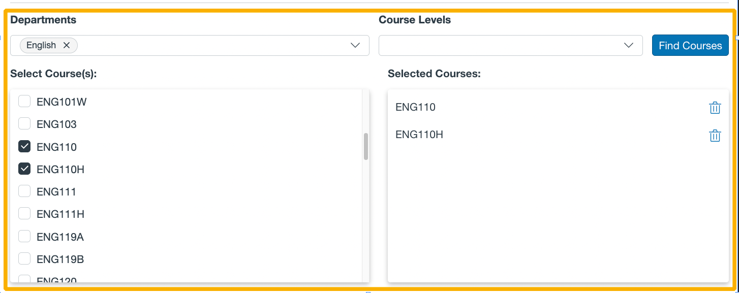 How do I create and manage Course Review Cycles?