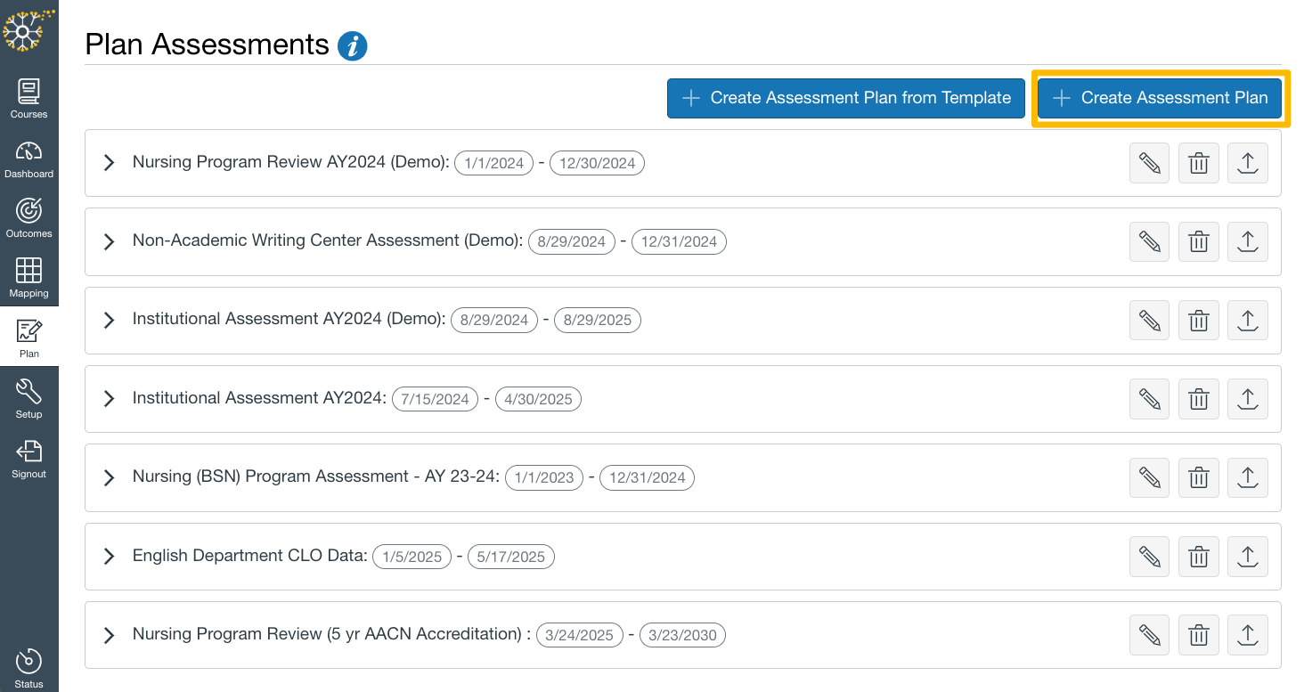 How do I plan juried assessments in Insights?